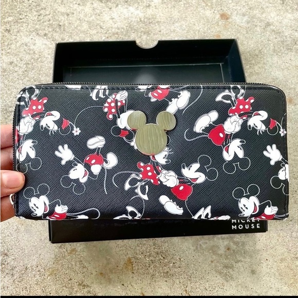 Disney | Bags | Mickey Minnie Mouse Wallet | Poshmark